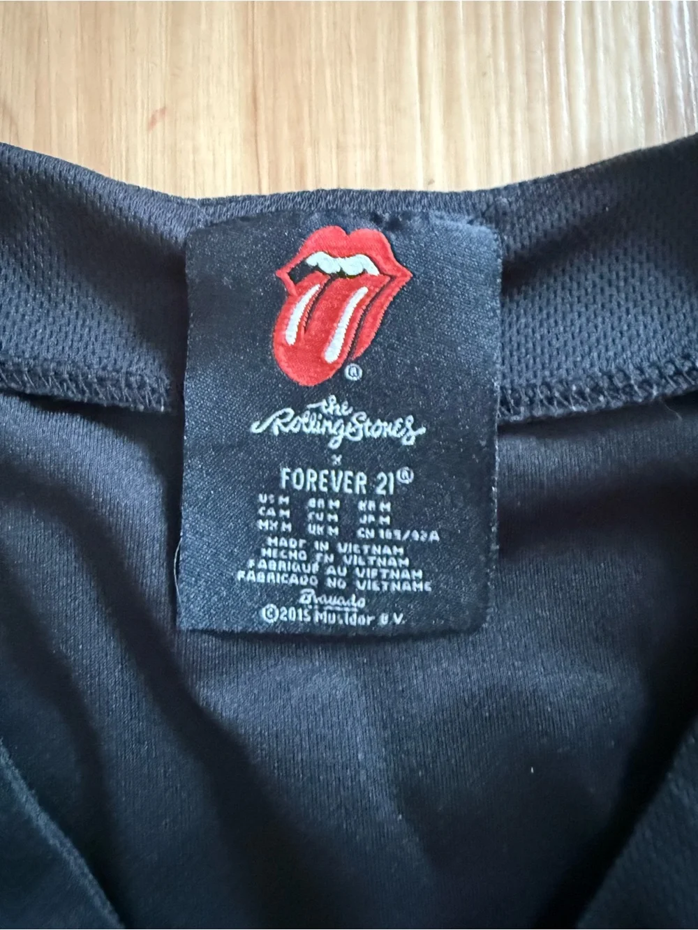 Forever 21 | Tops | Forever 2 X Rolling Stones Baseball Style Jersey ...
